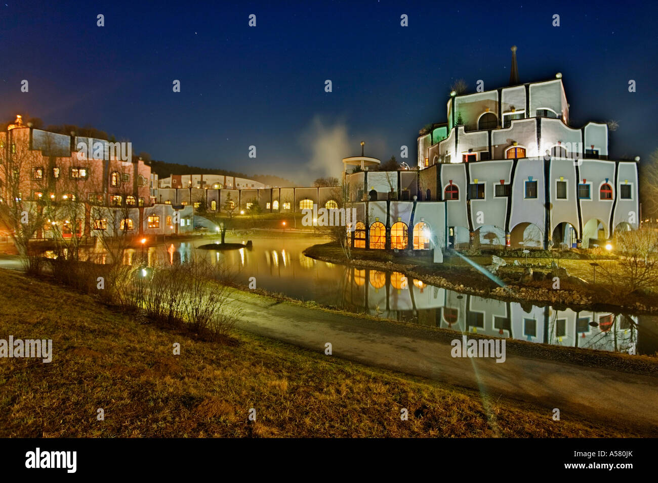 Rogner Bad Blumau, Burgenland, Austria Stock Photo - Alamy