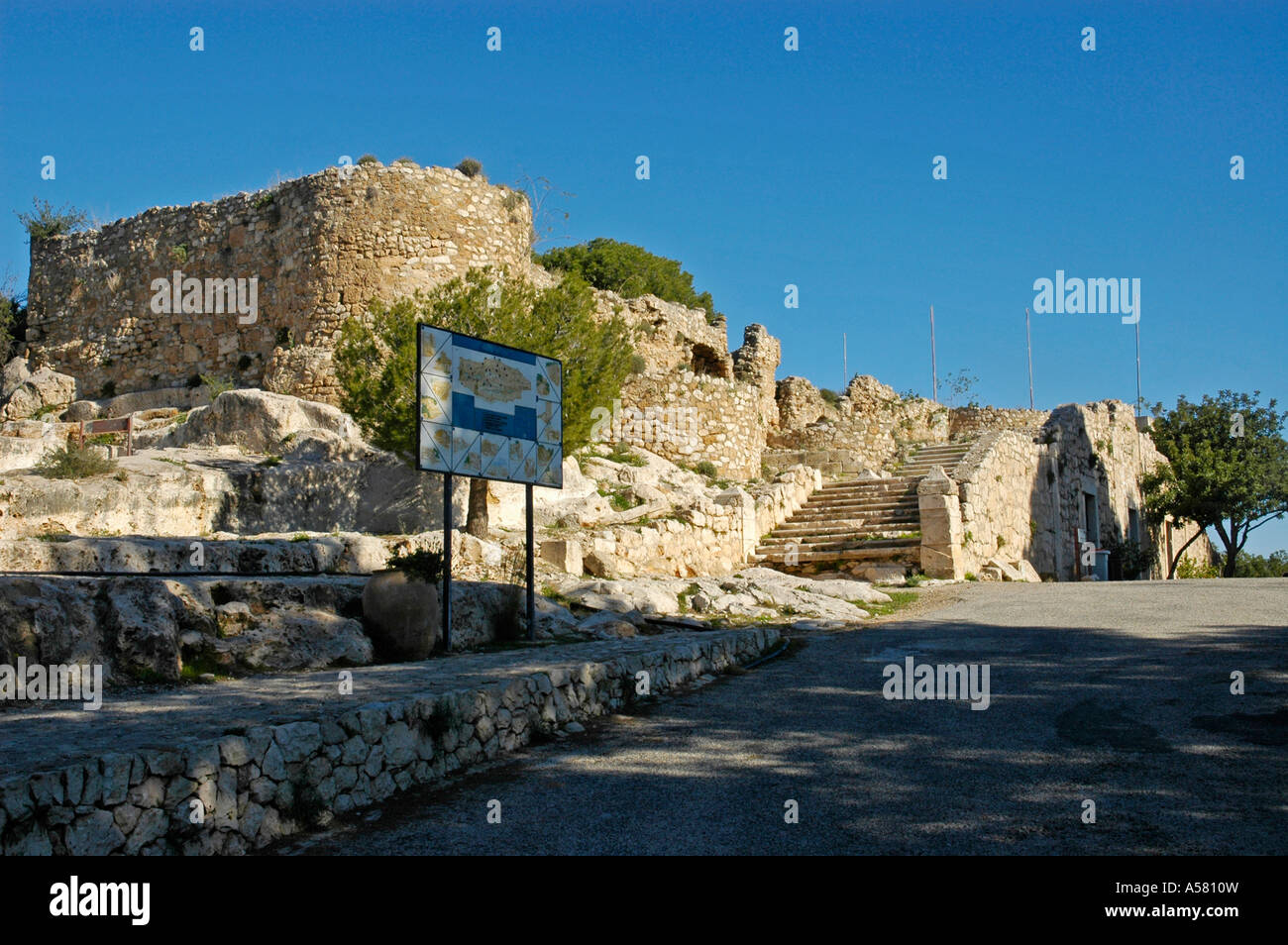Castle, Denia, Costa Blanca, Spain Stock Photo - Alamy
