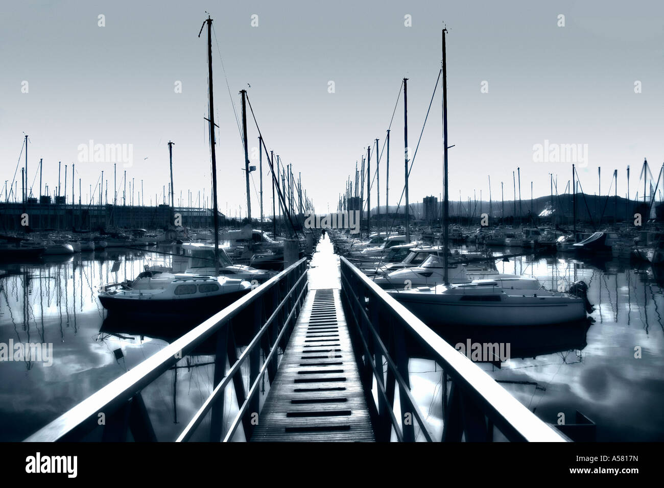 Harbour Cherbourg Normandy France Stock Photo - Alamy
