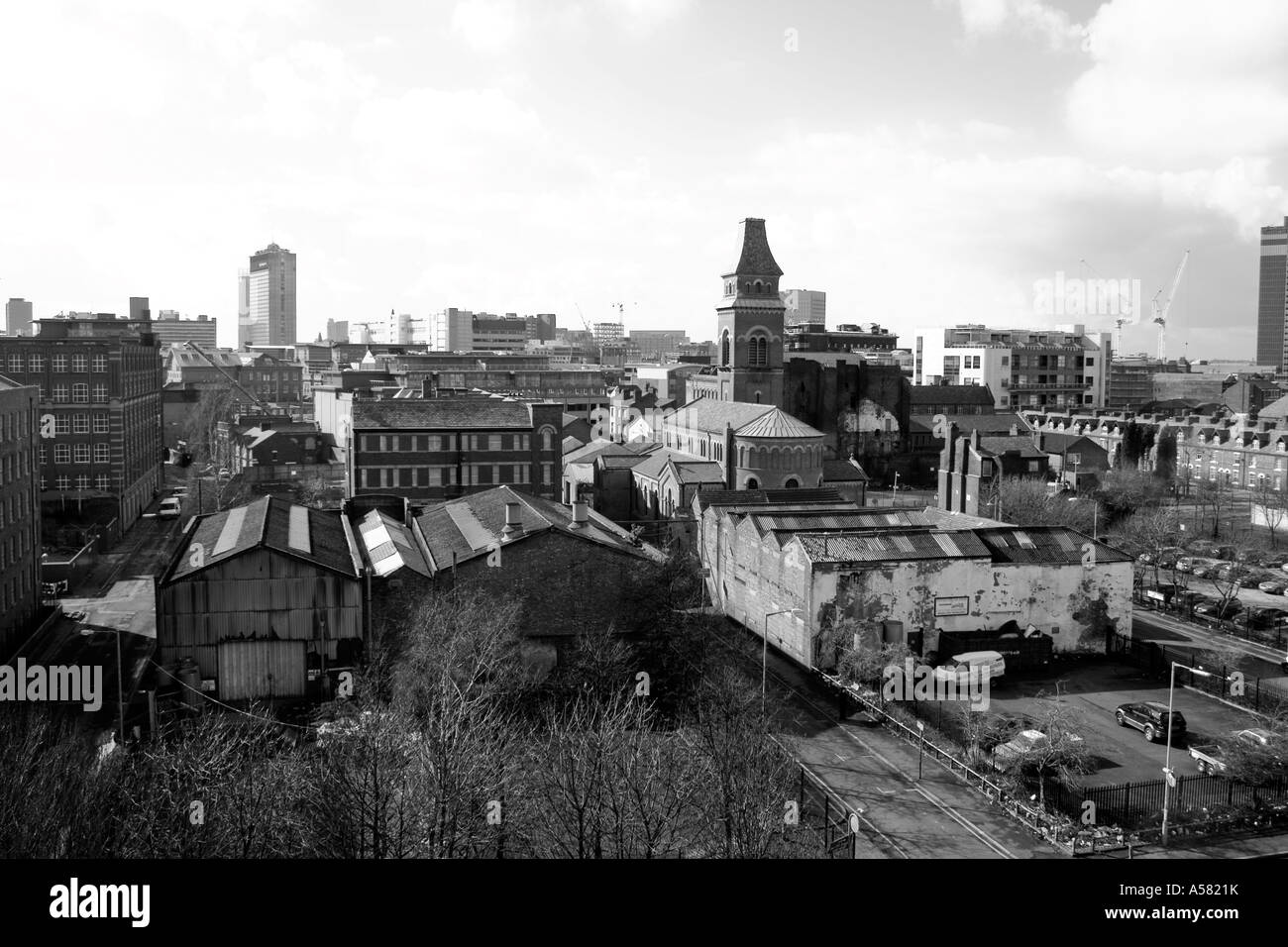 Ancoats in Manchester the worlds oldest industrial suburb with the ...