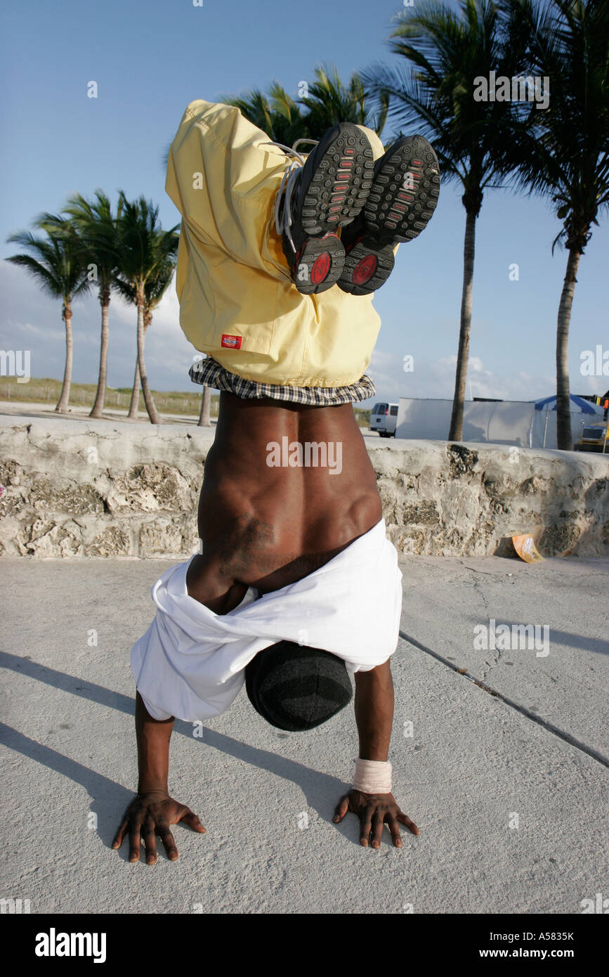 Miami Beach Florida,South Beach,Ocean Drive,Lummus Park,Black Blacks ...