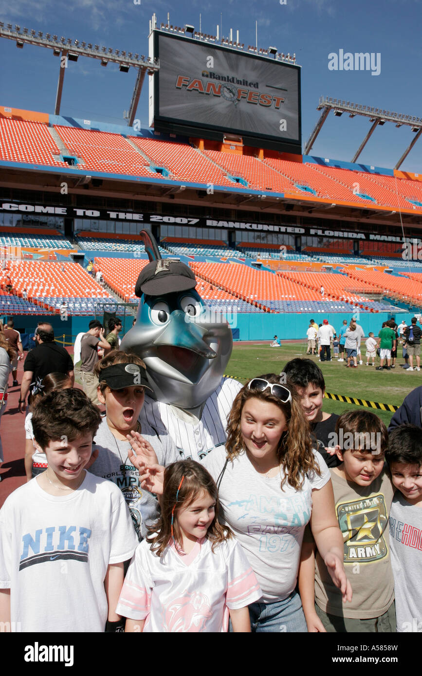 Miami Florida,Dolphin Stadium,Florida Marlins,Baseball FanFestal sports ...