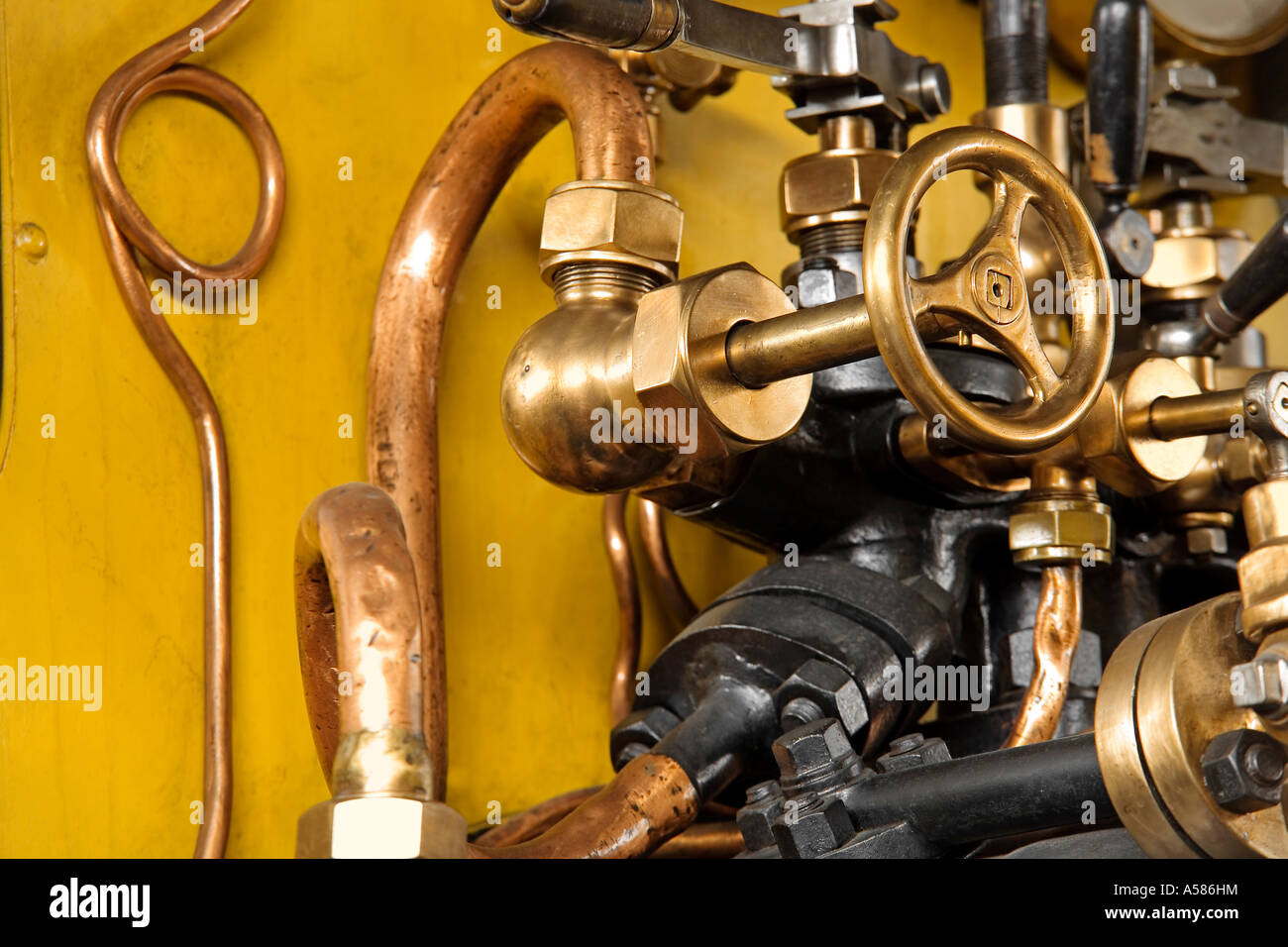 Steam locomotive cab hi-res stock photography and images - Alamy