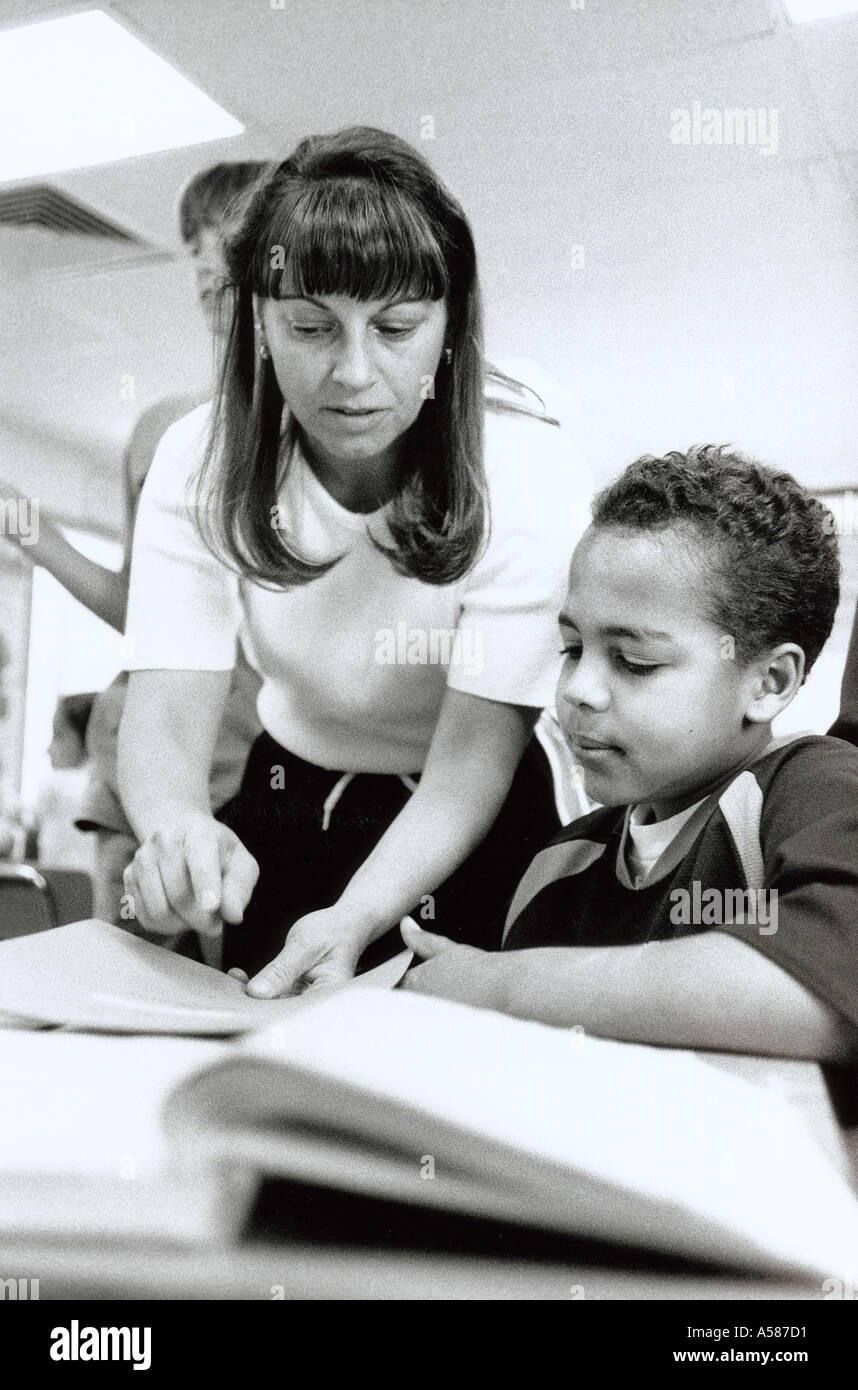 Teacher student fifth grade hi-res stock photography and images - Alamy
