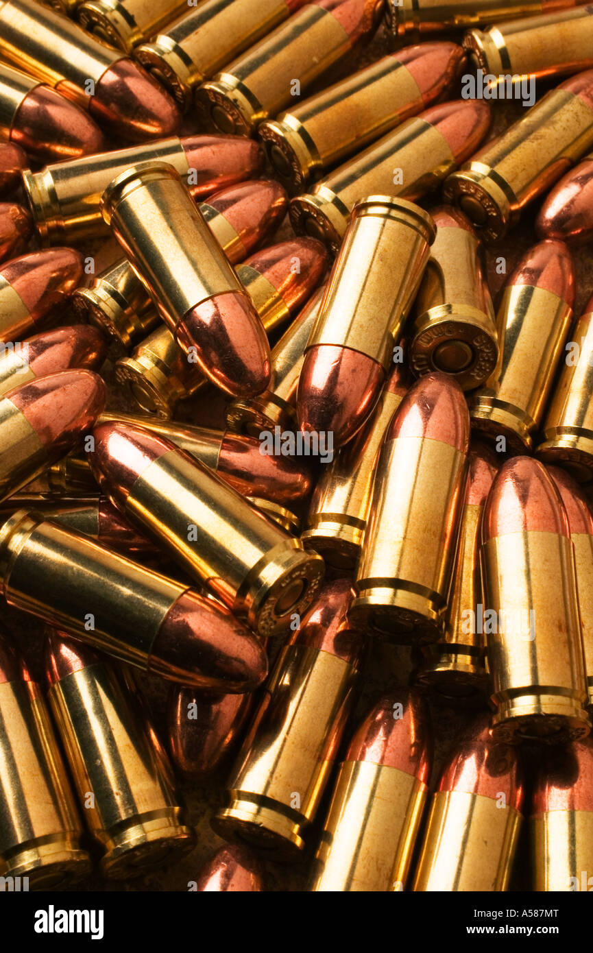 Pile of bullets Stock Photo - Alamy