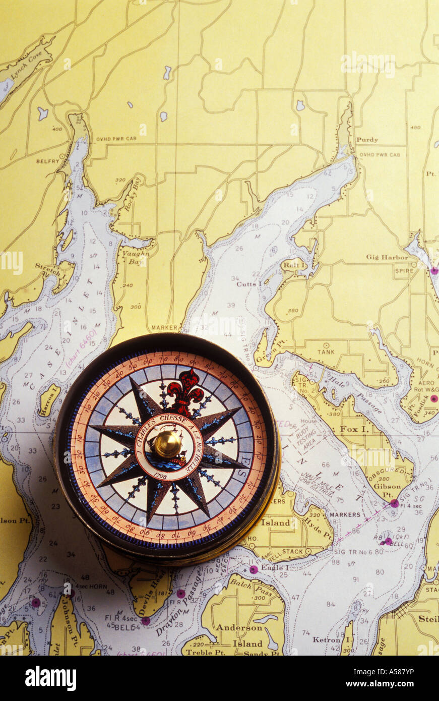 Measure maps hi-res stock photography and images - Alamy