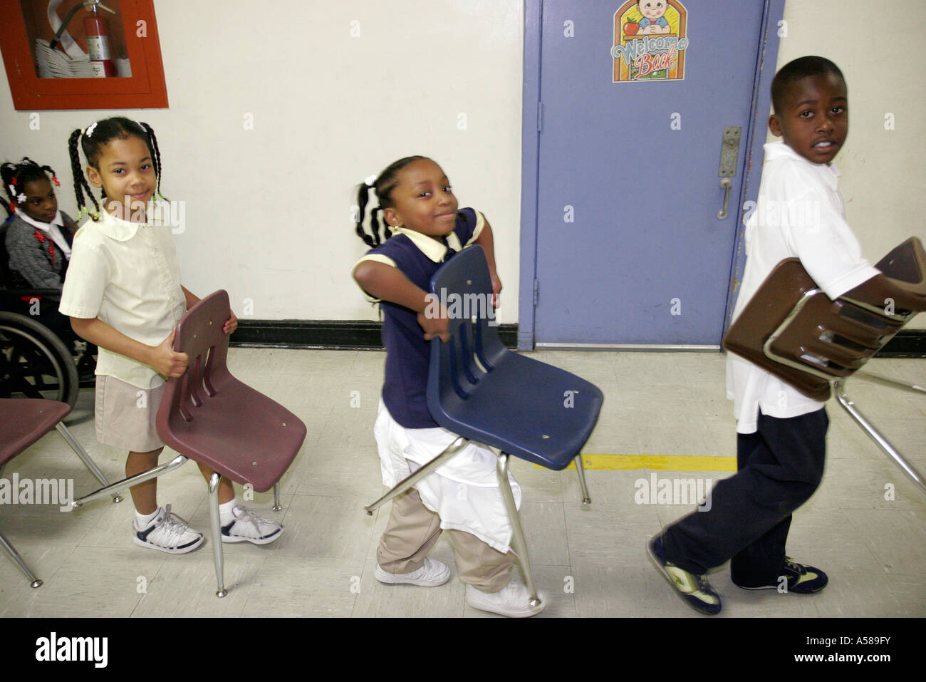 Miami Florida,Liberty City,Lenora Smith Elementary School,campus,public ...
