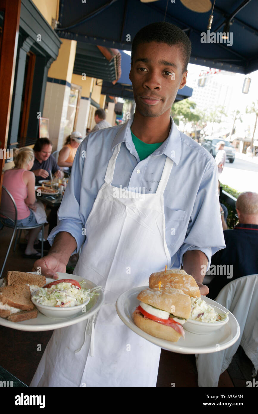 African waiters hi-res stock photography and images - Alamy