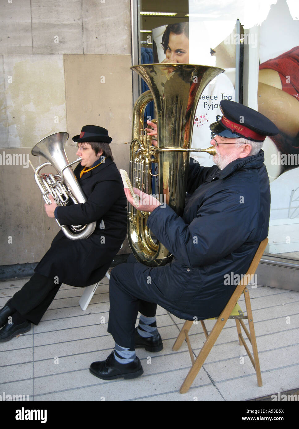Salvation army brass band hi-res stock photography and images - Alamy