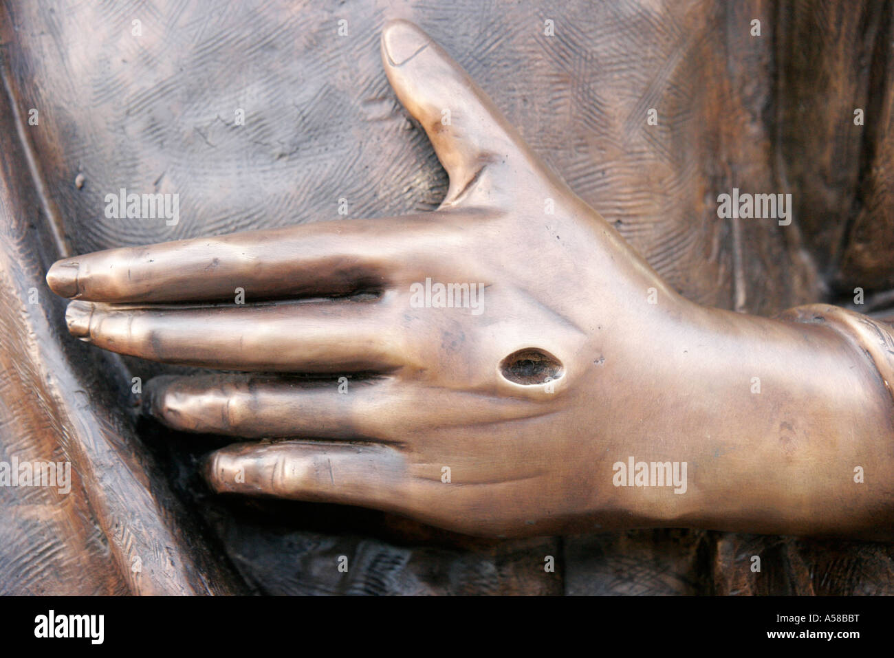 Crucifixion nail hole hi-res stock photography and images - Alamy