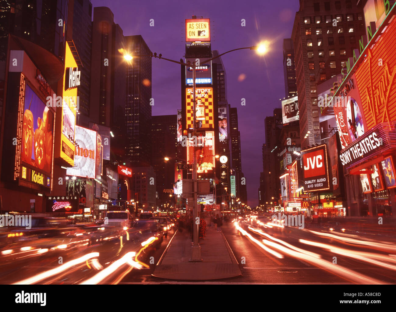 Advert broadway hi-res stock photography and images - Alamy