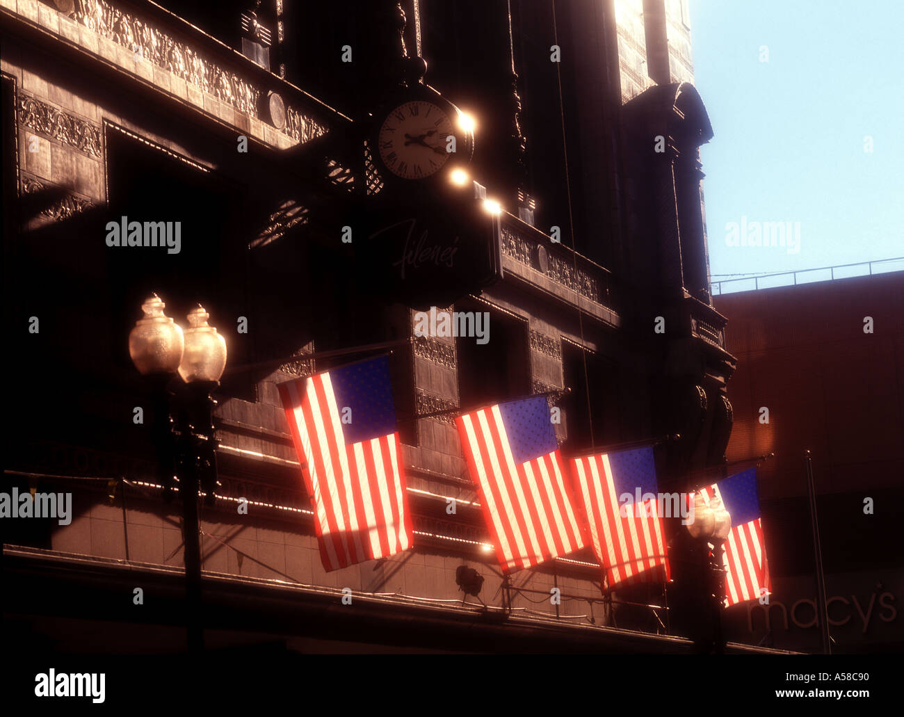 Boston Downtown Crossing Shopping Stock Photo - Alamy