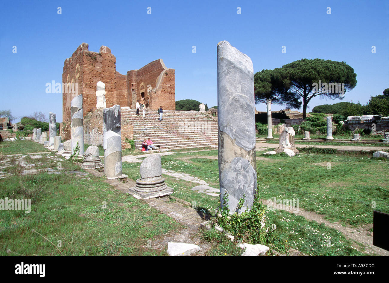 Rome, Ostia Antica Stock Photo - Alamy