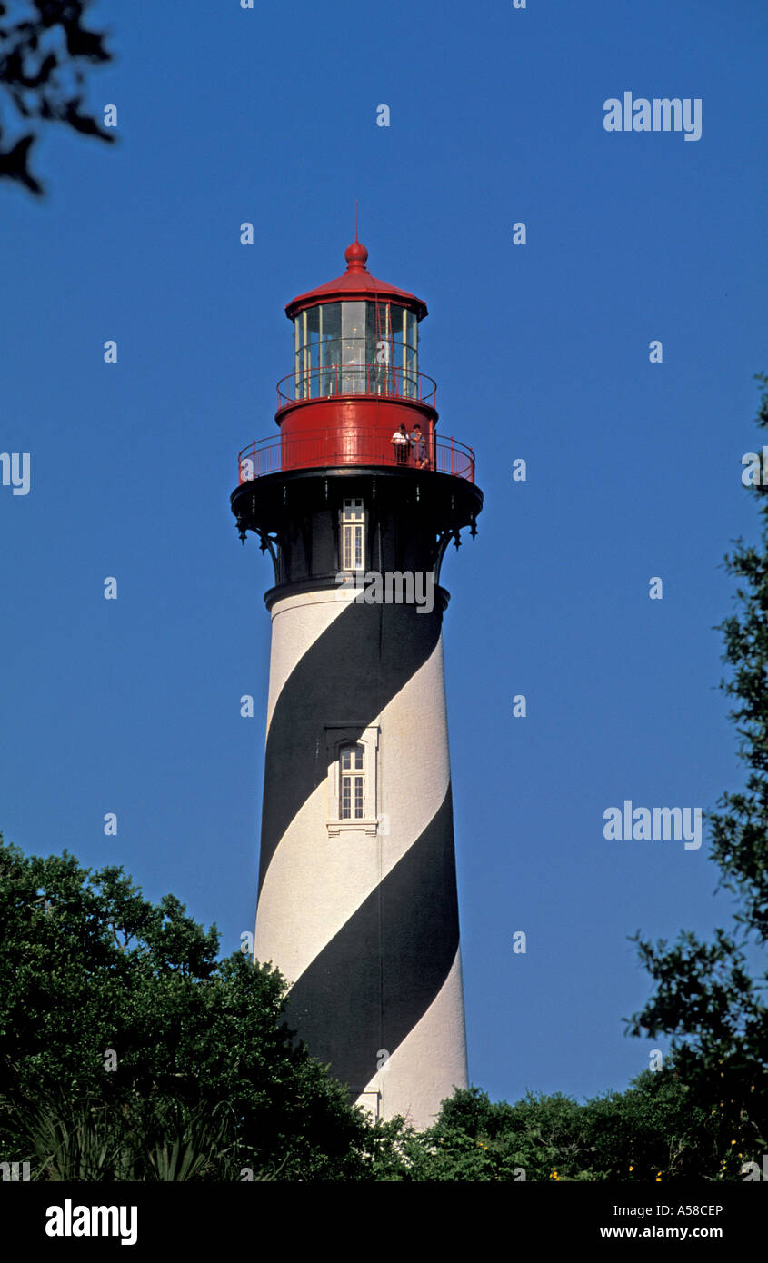 St Augustine Lighthouse 1874 High Resolution Stock Photography and ...