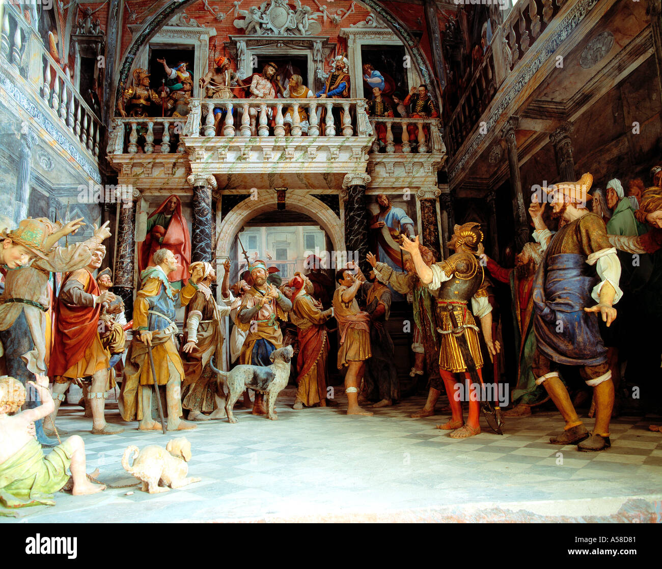 Monte sacro painting hi-res stock photography and images - Alamy