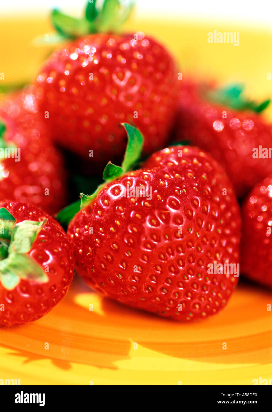 Fruits strawberries red food hi-res stock photography and images - Alamy