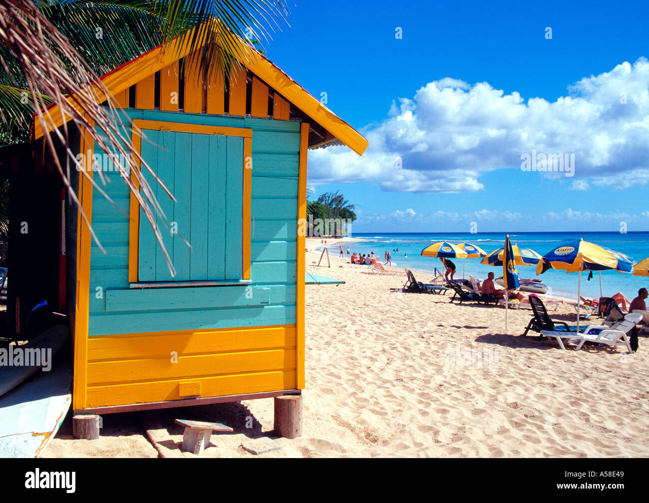Barbados, Mullin's Beach Stock Photo - Alamy
