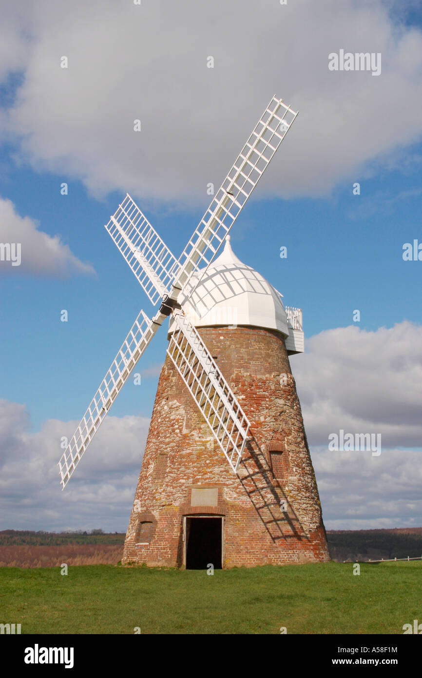 Halnaker Windmill in the South Downs National Park, near Chichester ...