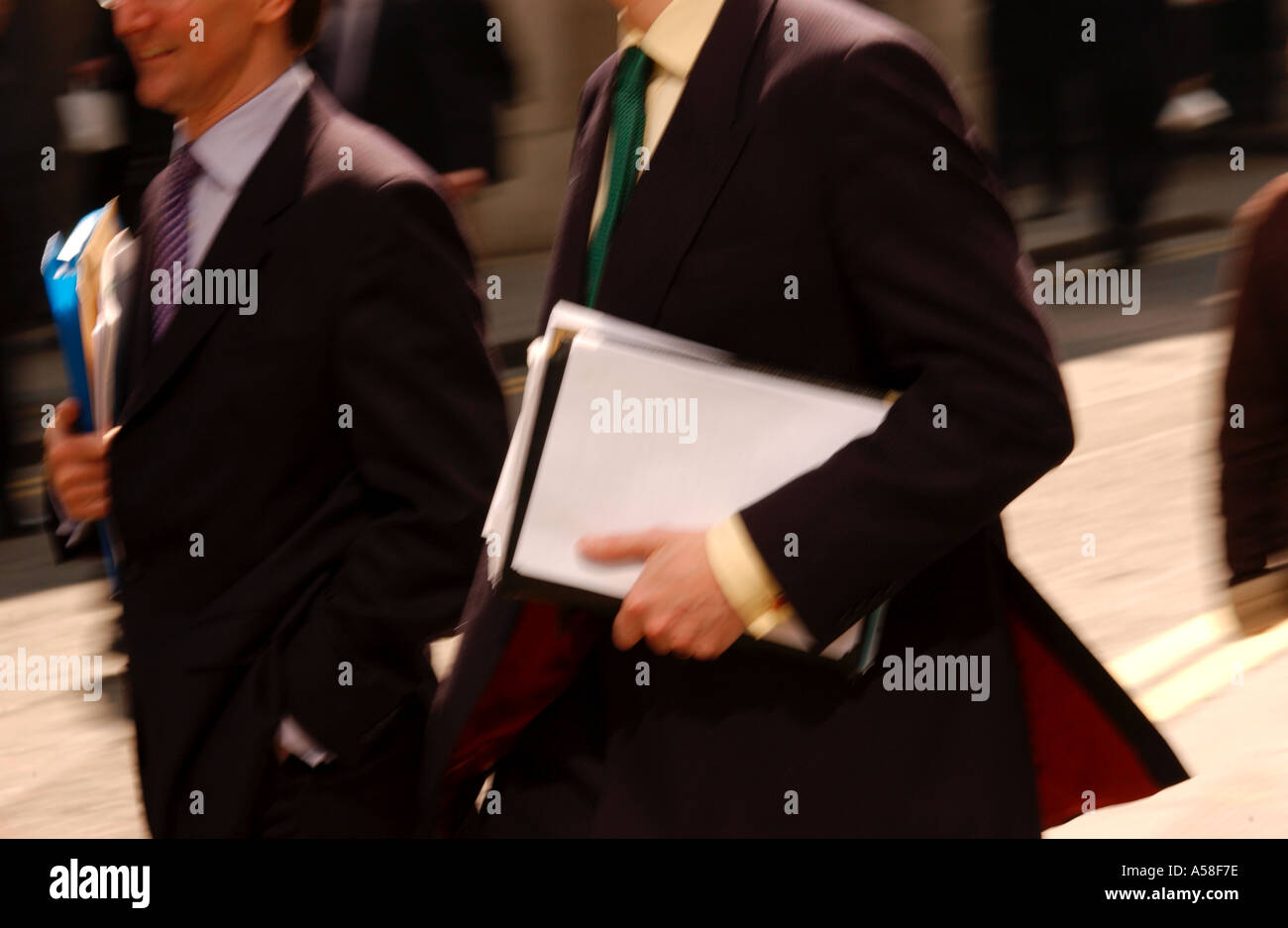 Carrying Files And Paperwork Stock Photo - Alamy