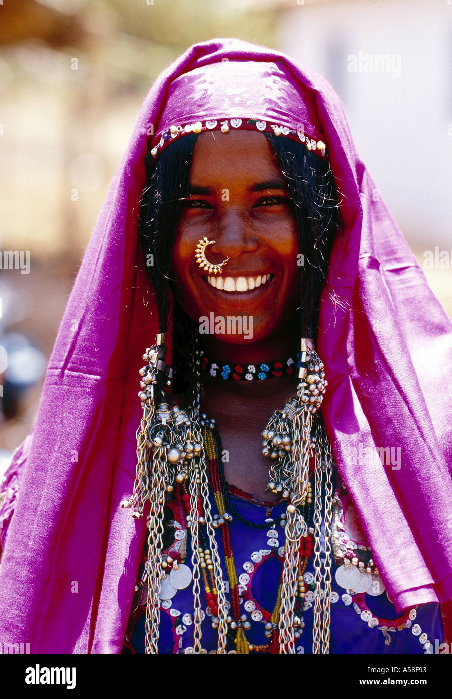 Local Woman In Traditional Dress Stock Photo - Alamy