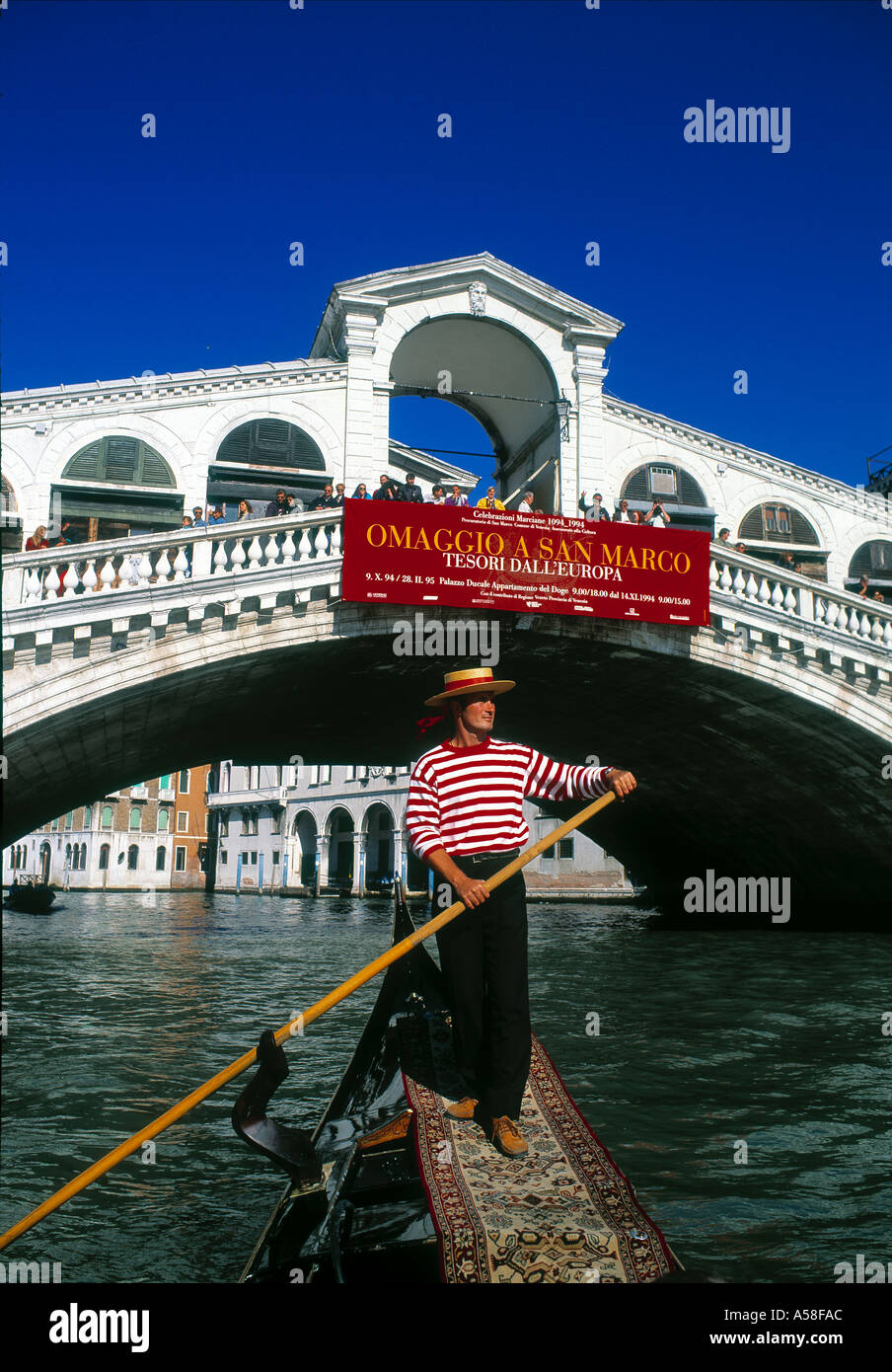Venetian gondolier hi-res stock photography and images - Alamy