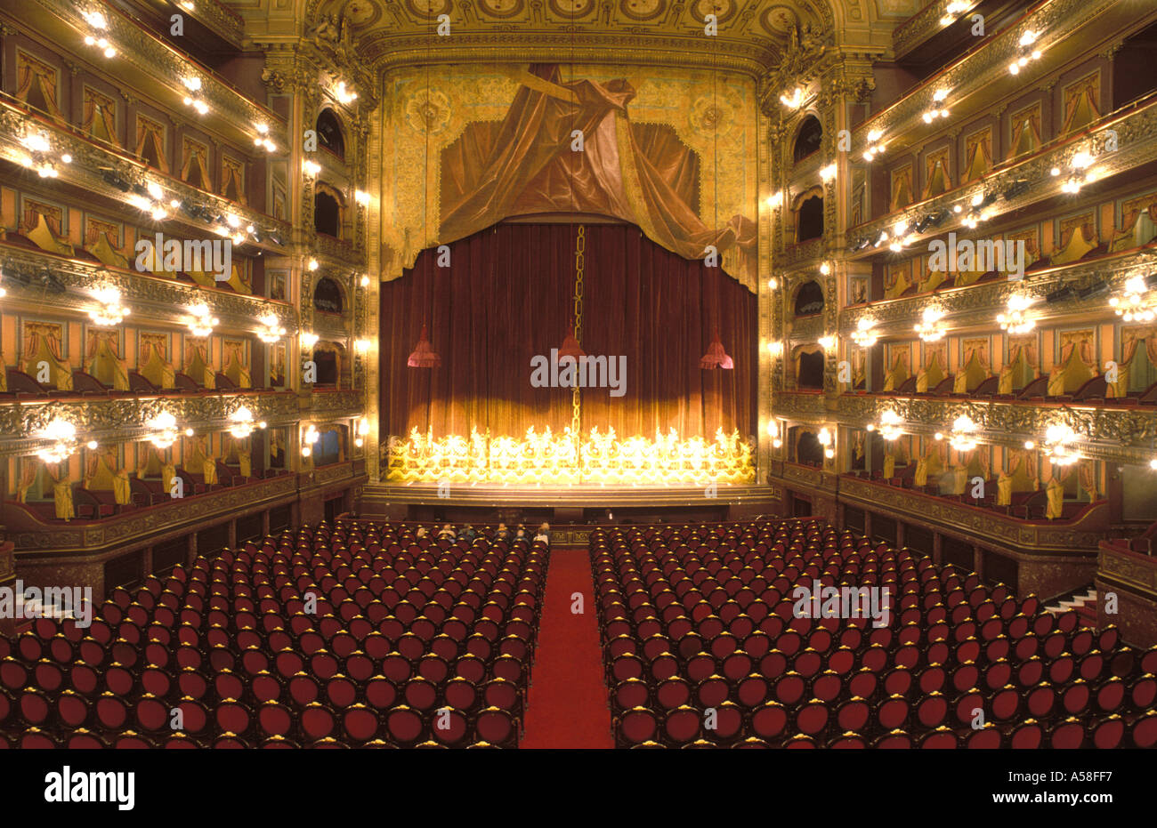 Colon Theater Buenos Aires Stock Photo - Alamy