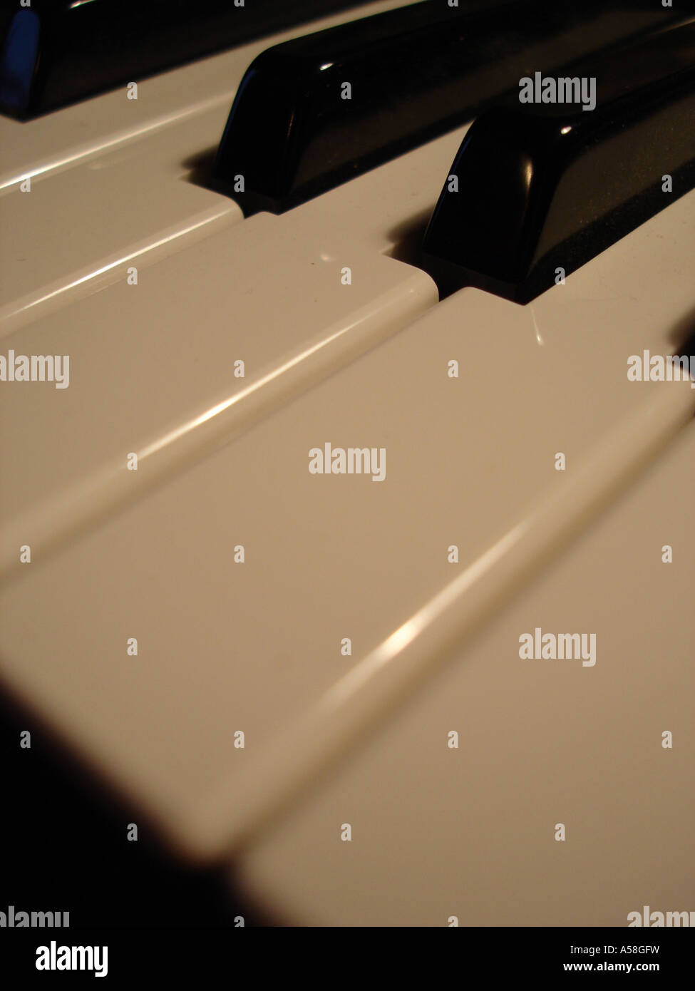 keyboard and music Stock Photo - Alamy