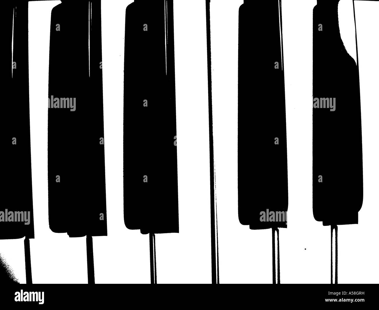 keyboard and music Stock Photo - Alamy