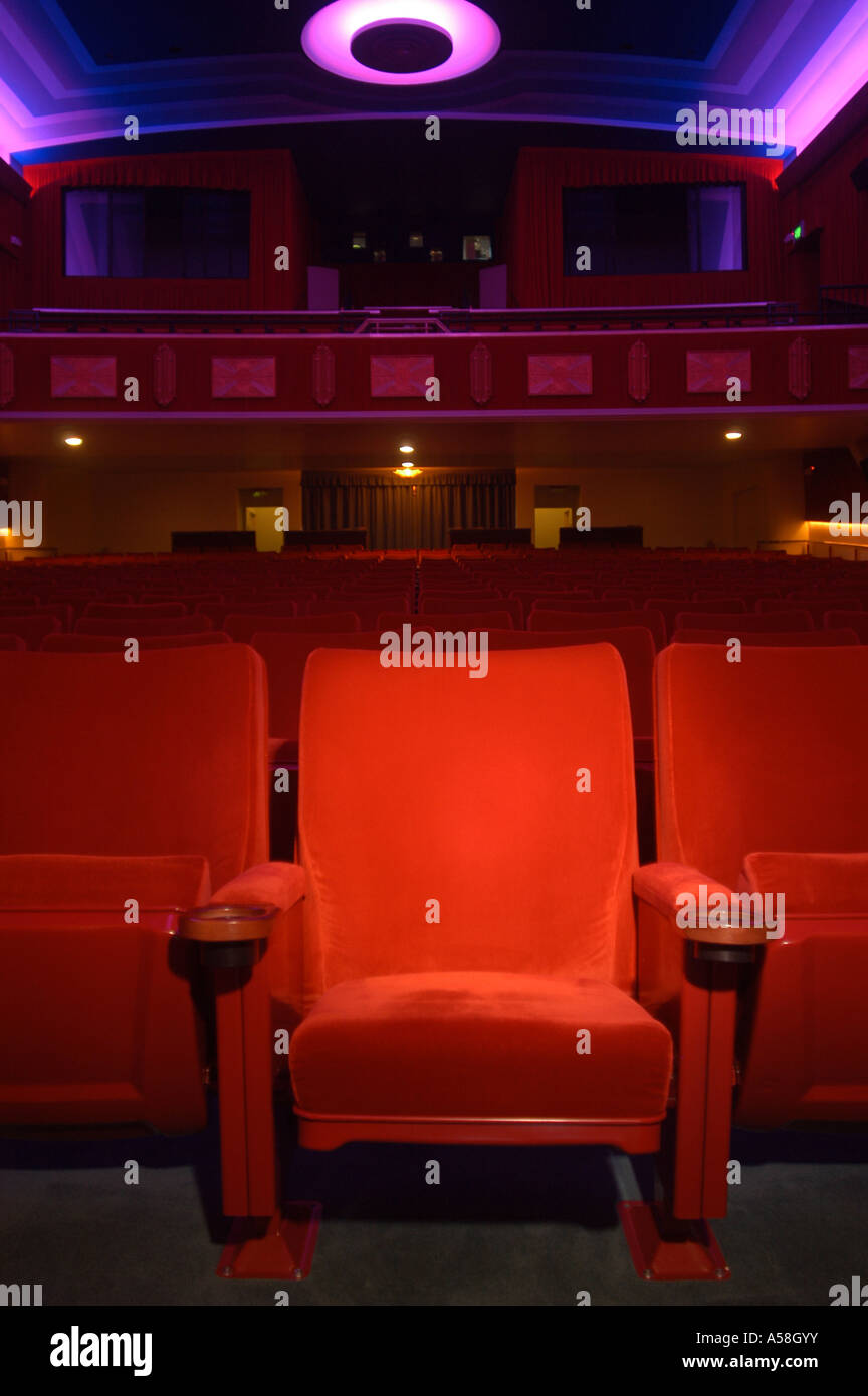 Movie theater seating hi-res stock photography and images - Alamy