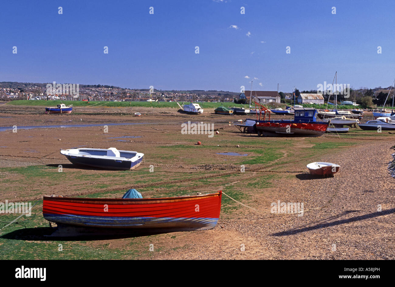 Mouth of the exe estuary hi-res stock photography and images - Alamy