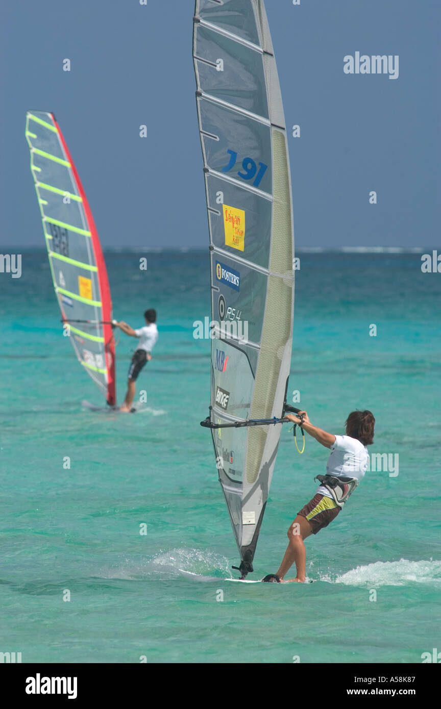 Wind surfing beach hi-res stock photography and images - Alamy