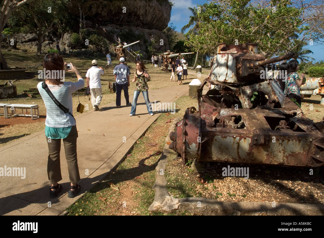 Saipan last command post hi-res stock photography and images - Alamy