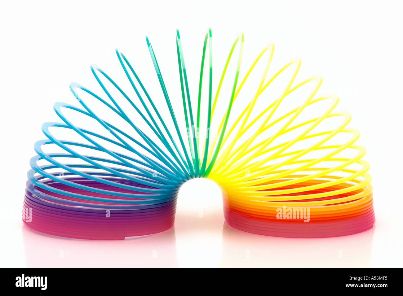 Slinky spring toy hi-res stock photography and images - Alamy