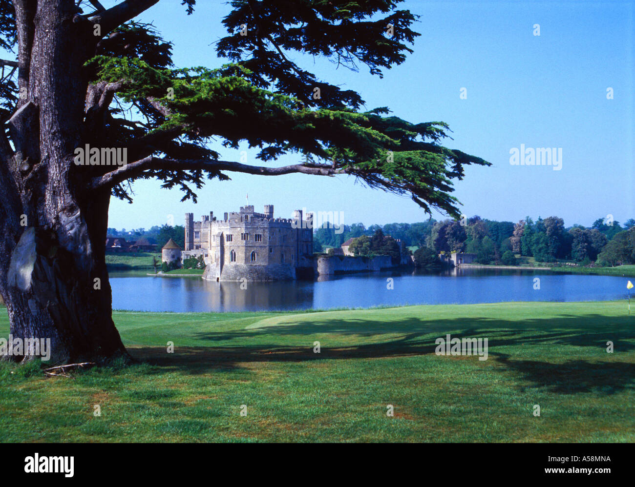 Leeds Castle, England Stock Photo - Alamy
