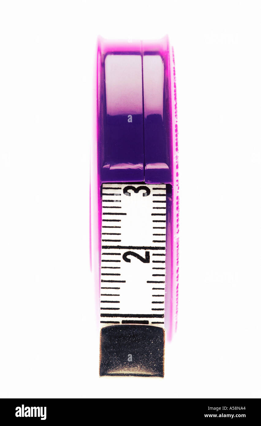 Purple tape measure hi-res stock photography and images - Alamy