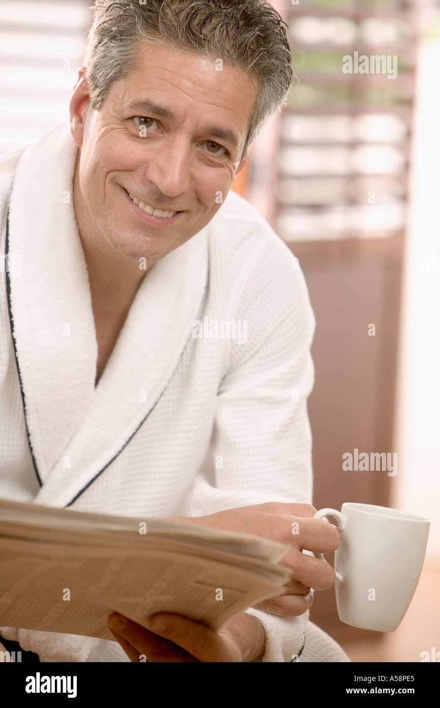 Man in robe hi-res stock photography and images - Alamy