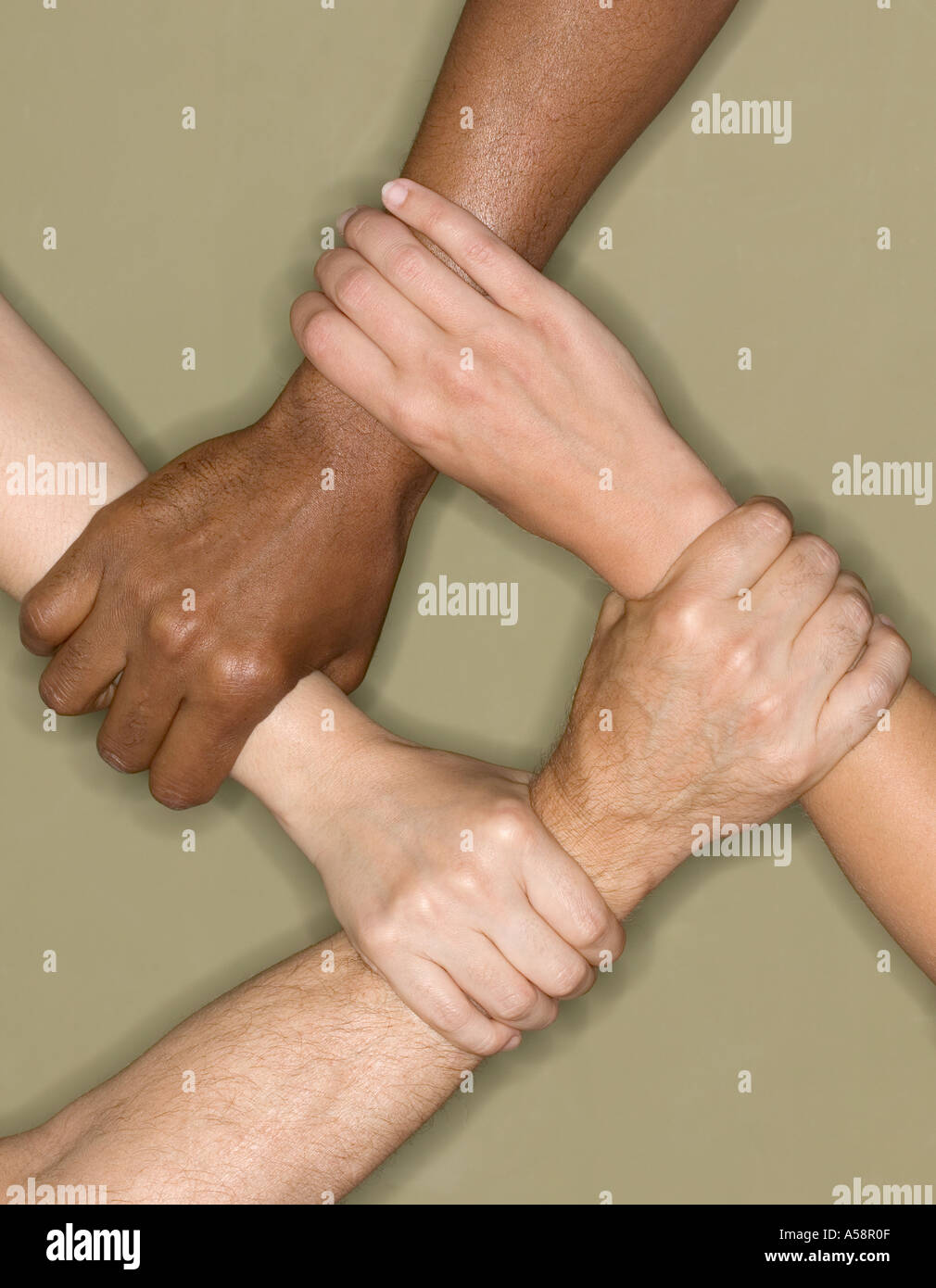 Black female hand clasping hi-res stock photography and images - Alamy