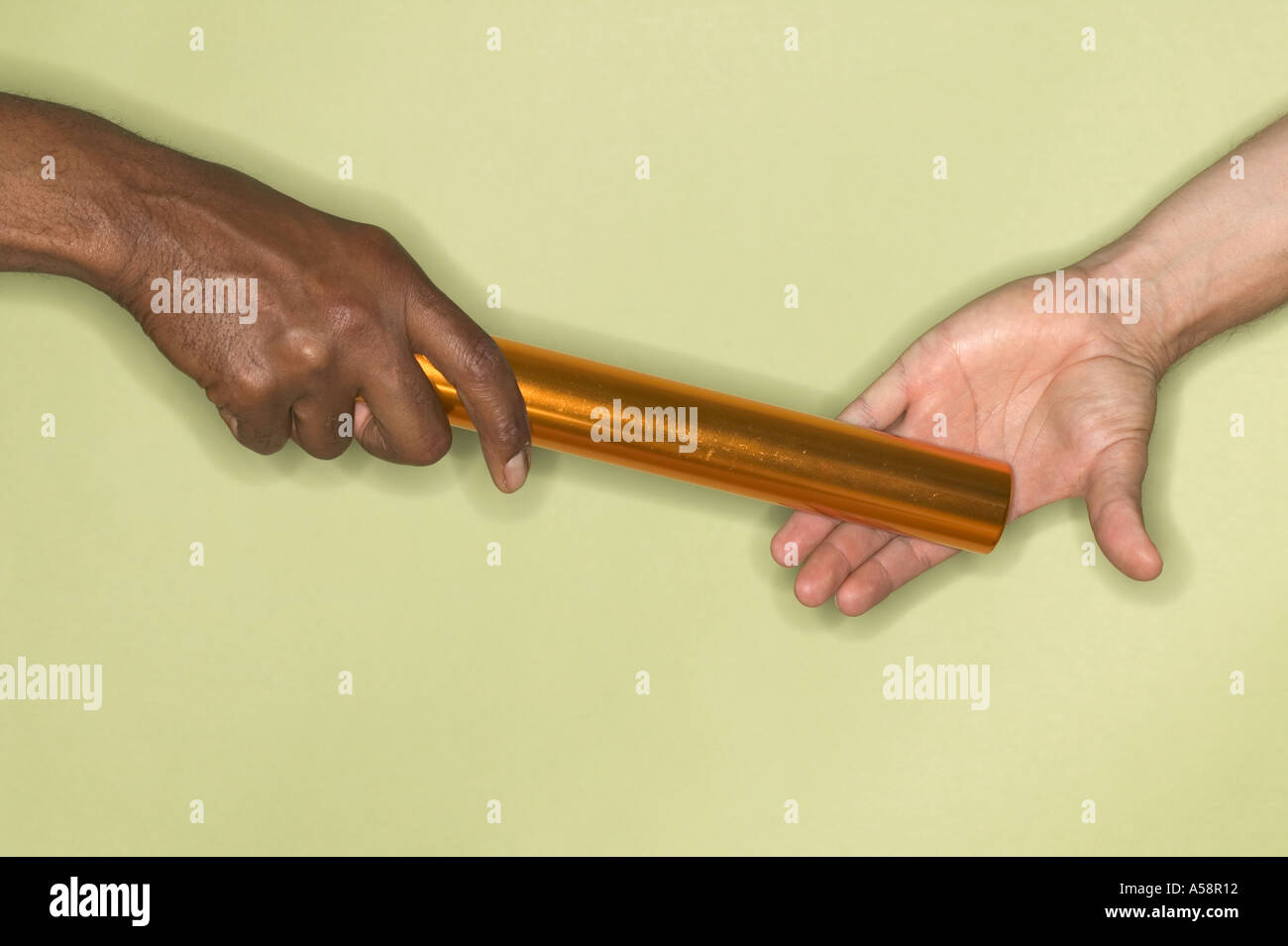 Baton passing close up hi-res stock photography and images - Alamy
