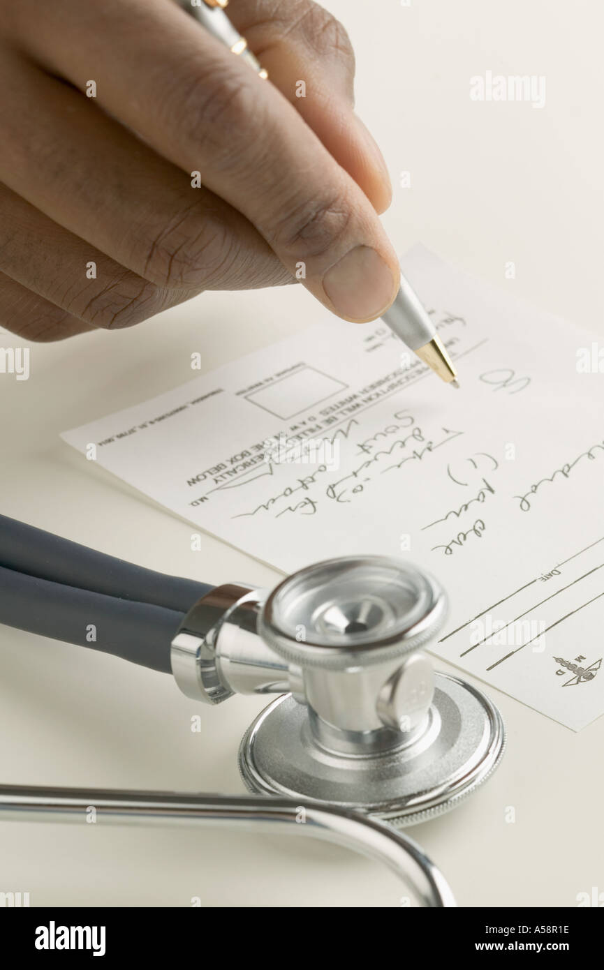 Prescription d hi-res stock photography and images - Alamy