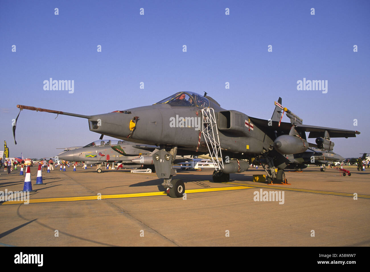 Sepecat Jaguar GR3A Stock Photo - Alamy