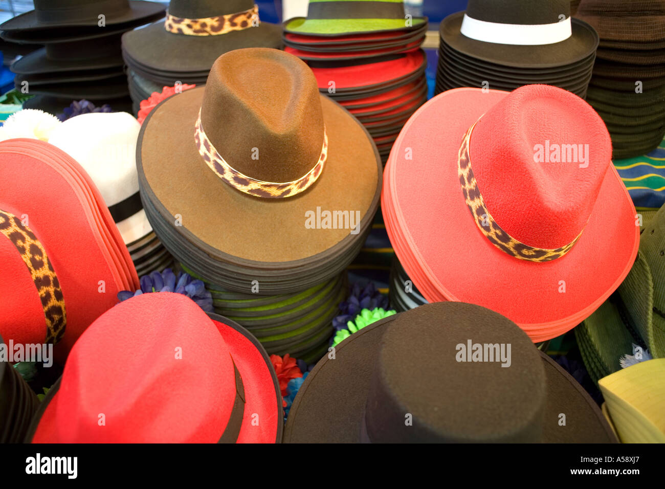 Colourful hats hi-res stock photography and images - Alamy