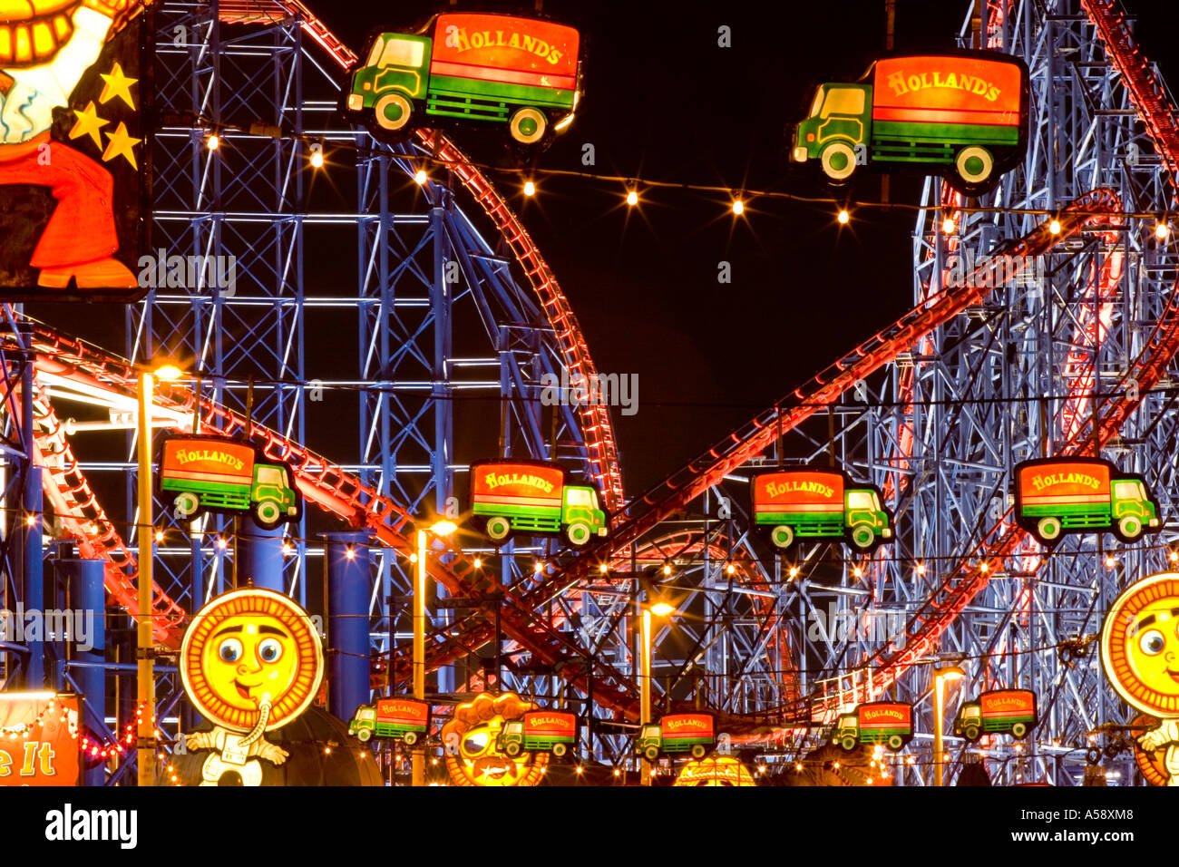 ILLUMINATIONS, BLACKPOOL, U.K Stock Photo - Alamy