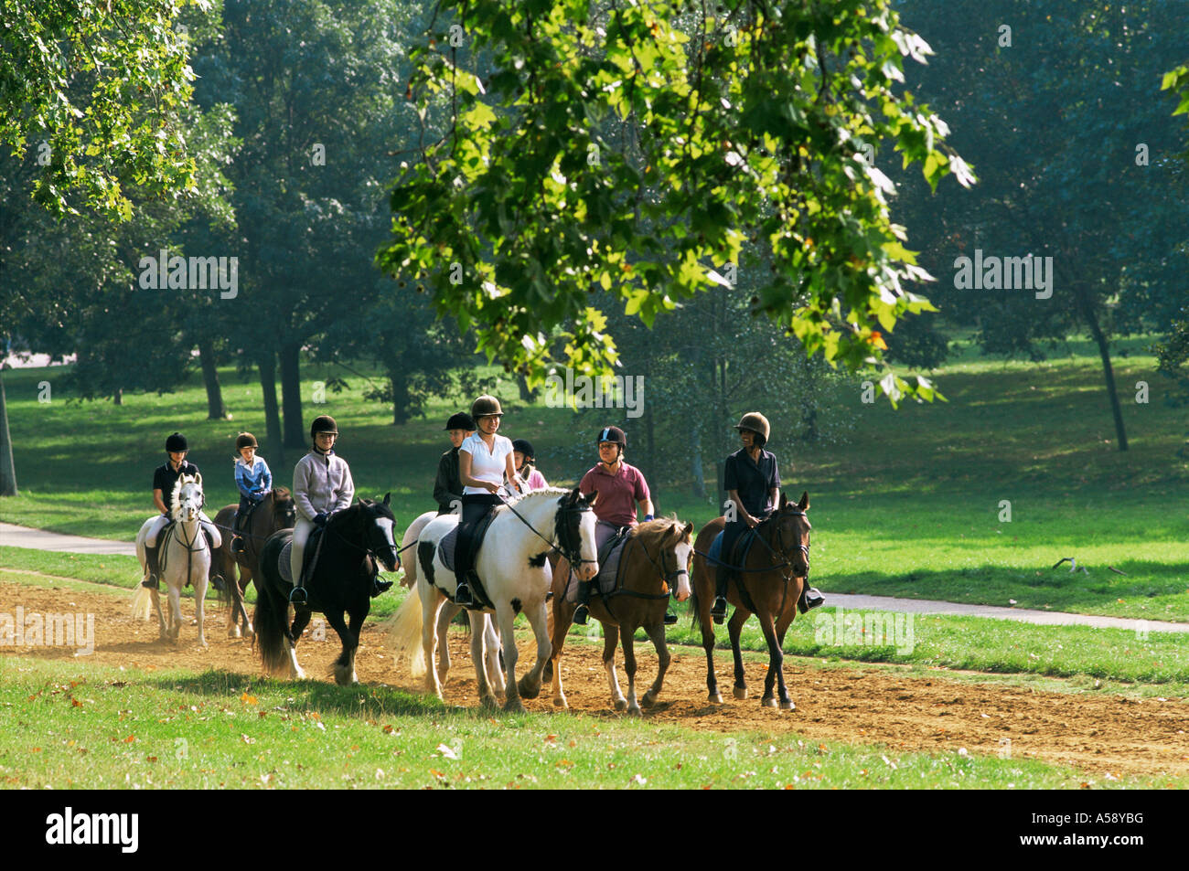 Horse Riding In London Stock Photos & Horse Riding In London Stock ...