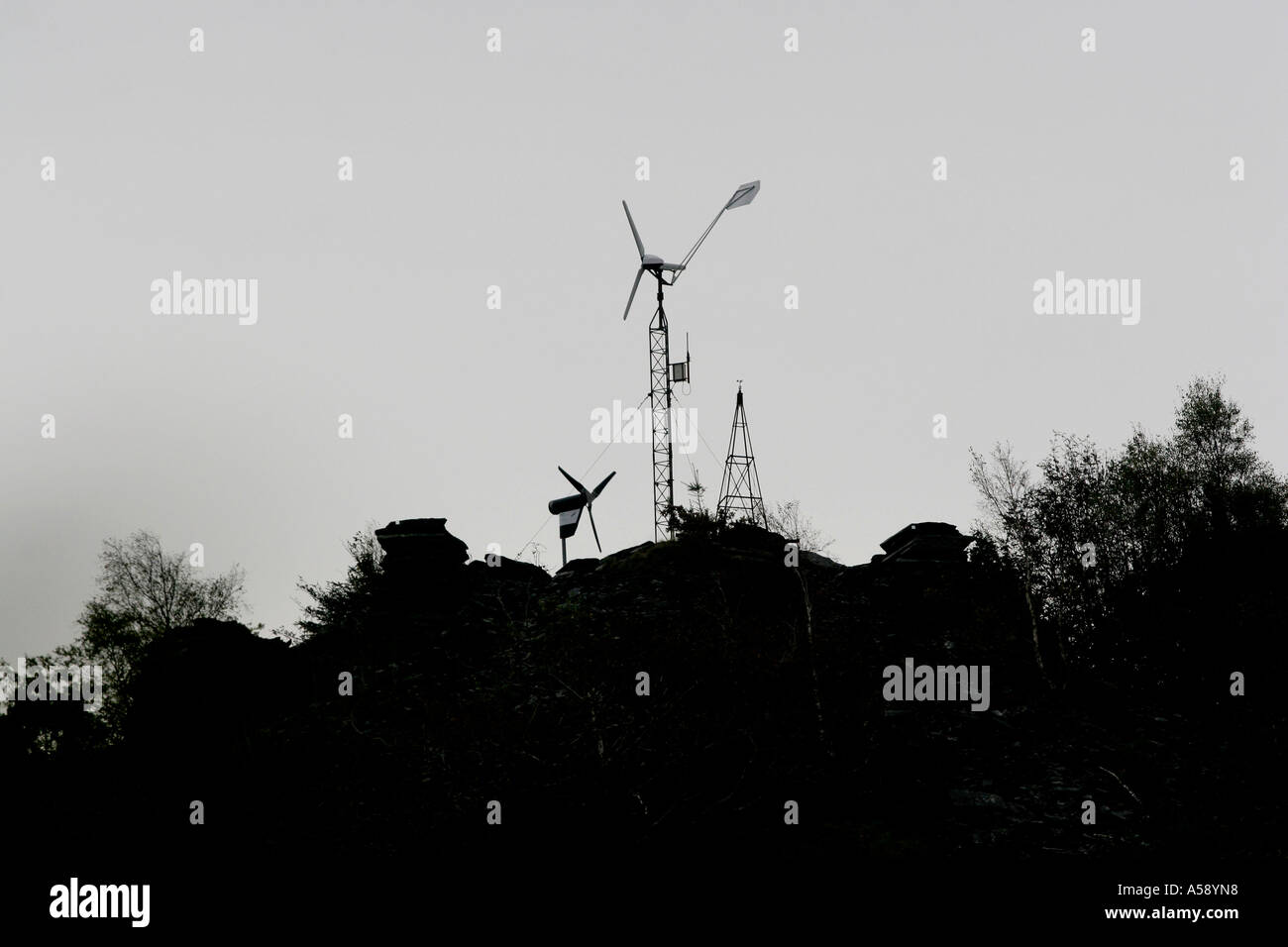 Wind Turbines National Centre for Alternative Technology Machynlleth ...