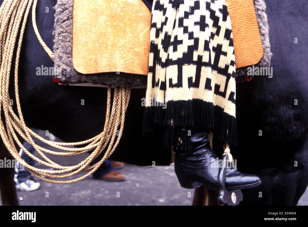 Argentine gaucho saddle hi-res stock photography and images - Alamy