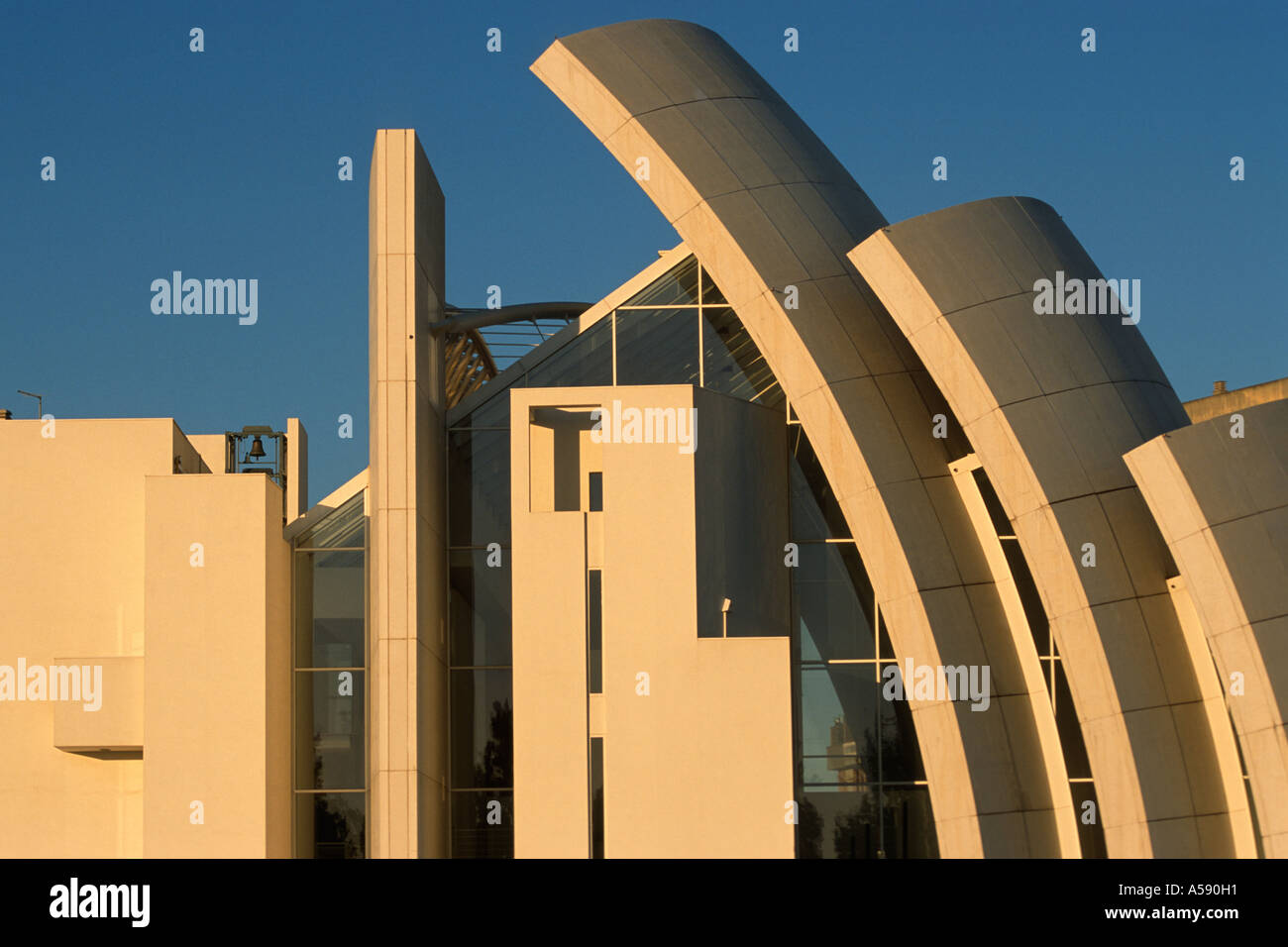 Rome. Italy. La Chiesa del Dio Padre Misericordioso aka Jubilee Church ...