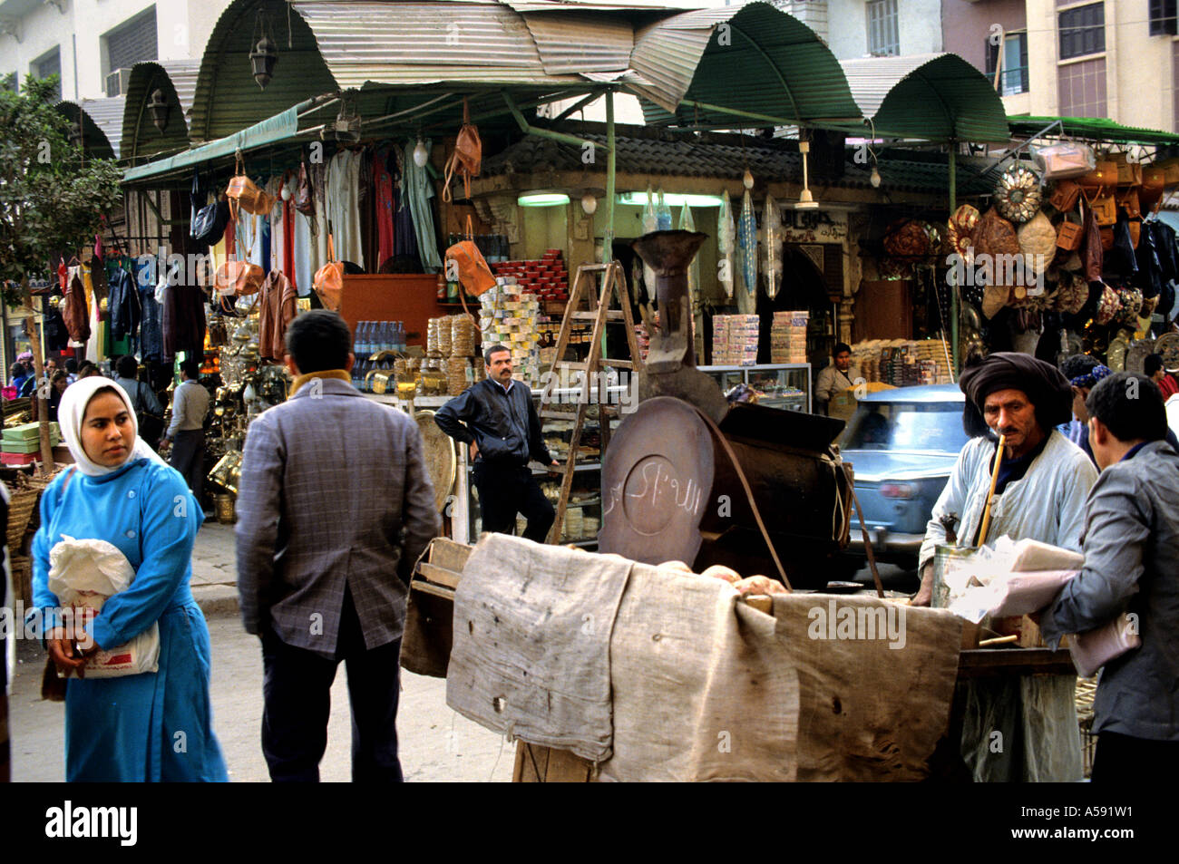 Khan el Khalili Islamic Cairo Egypt Bazaar Souk The souk dates back to ...