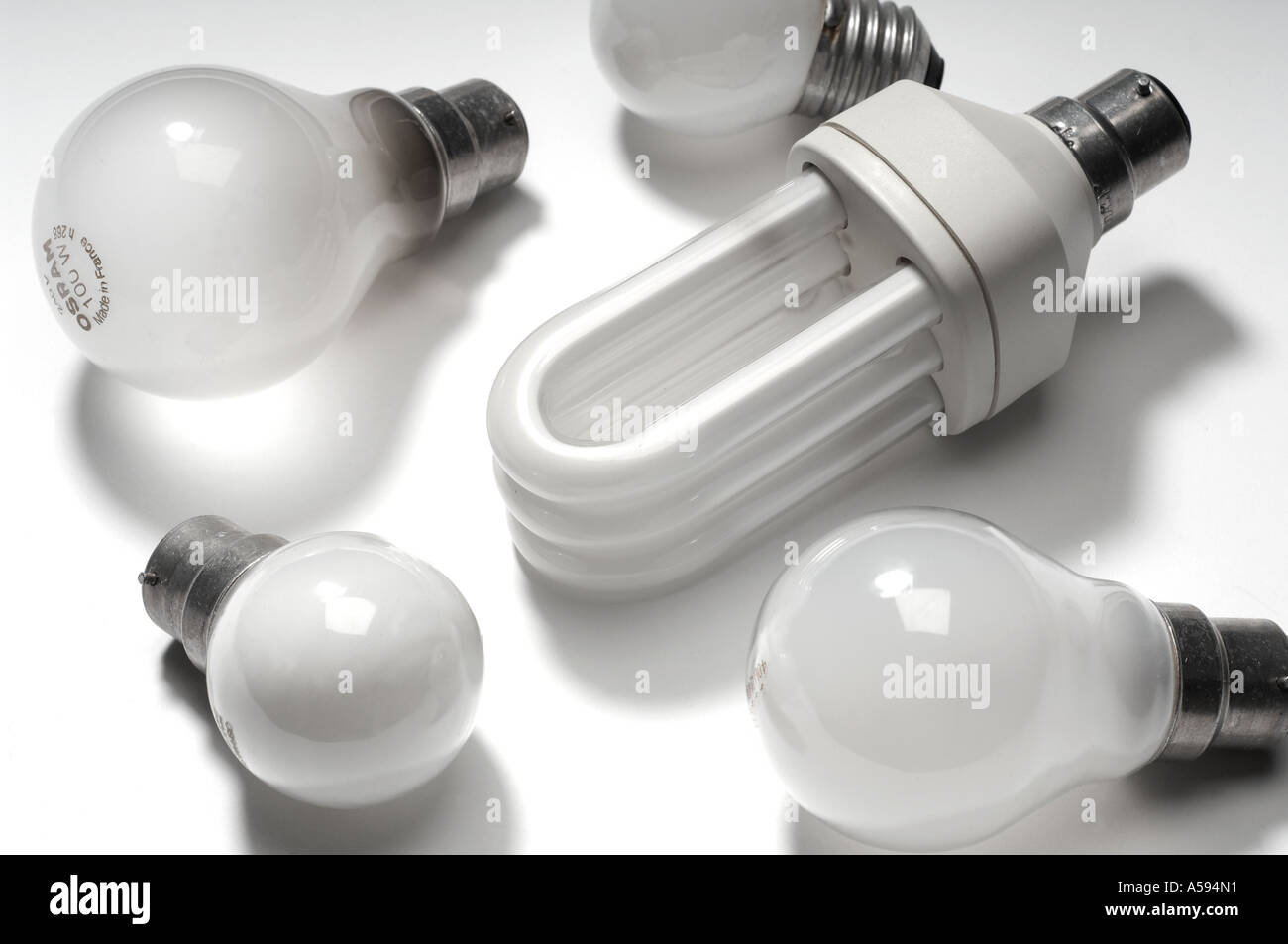 Selection of light bulbs Stock Photo - Alamy