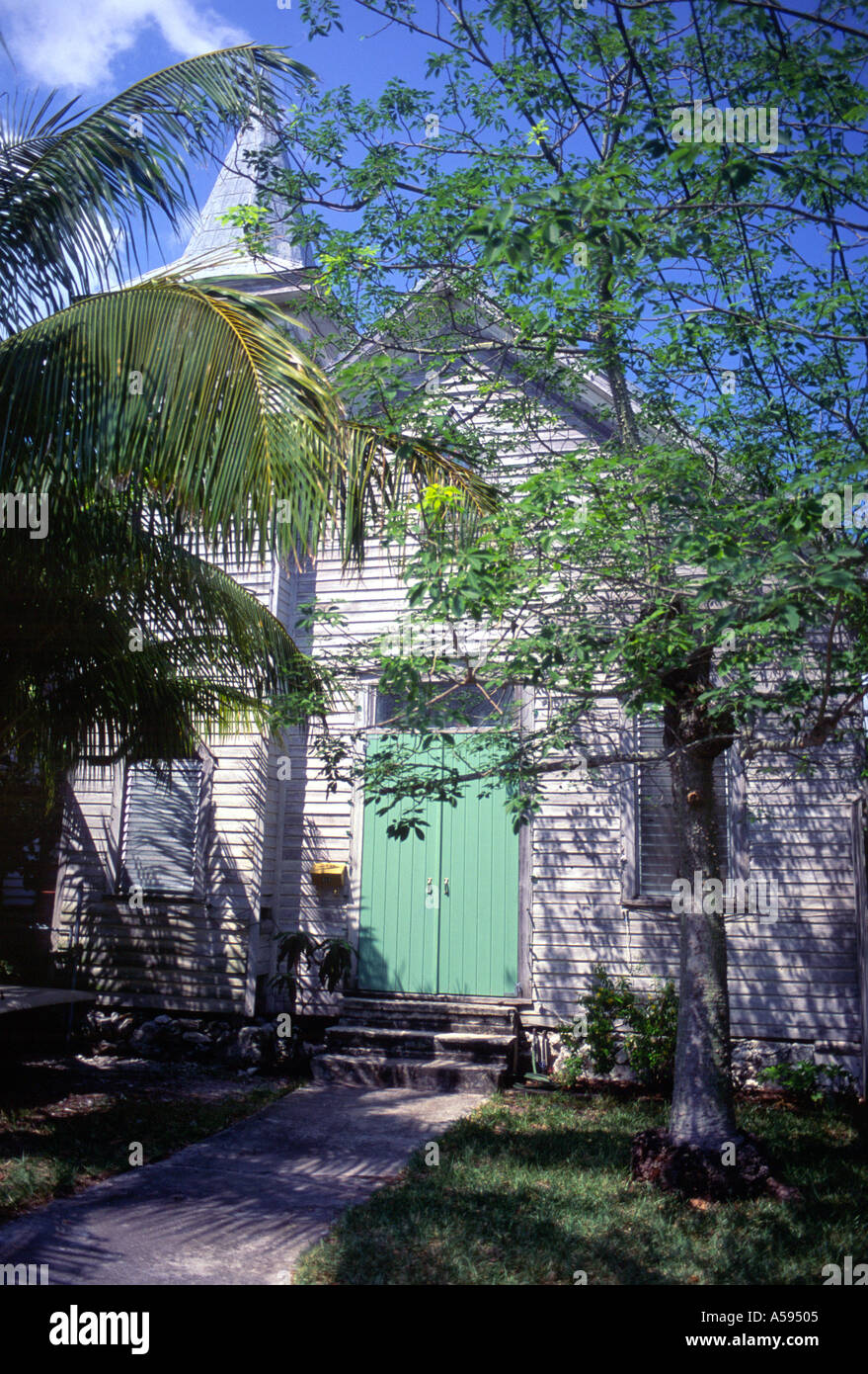 Church Key West Florida Keys Florida USA Stock Photo - Alamy