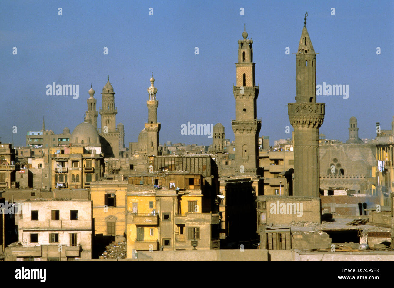 Al Azhar Mosque in Cairo Egypt Egyptian Stock Photo - Alamy